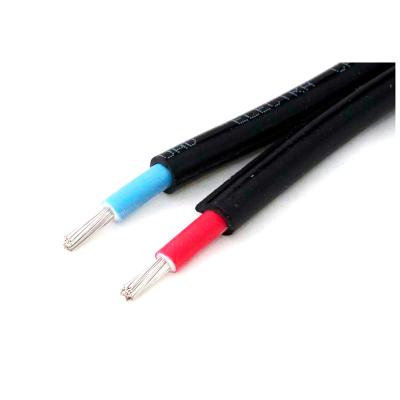 China TUV 1500V Solar DC Cable H1Z2Z2-K 1X4mm2 Tinned Copper XLPO Insulated PV Wire for sale