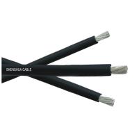 China PV1-F Solar Cable 4mm2 TUV EN50618 H1Z2Z2-K 1500V DC XLPO Insulated Black for sale