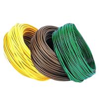 China Oxygen-Free Copper BVV House Wire 1.5-6mm² Double Layer PVC Sheathed Power Cable 300/500V 70°C for sale