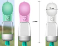 China Eco Friendly Dog Travel Water Bottle Leakproof Portable Dog Water Bottle for sale