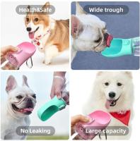 China Eco Friendly Dog Travel Water Bottle Leakproof Portable Dog Water Bottle for sale