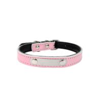 China Custom Durable Dog Collars With Stainless Steel Name Tag for sale