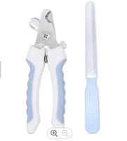 China Stainless Steel Pet Grooming Scissors Dogs Cats Nail Cutter Clippers for sale