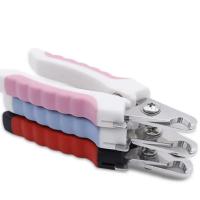 China Stainless Steel Pet Grooming Scissors Dogs Cats Nail Cutter Clippers for sale