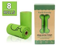China Customized Dog Poop Bag Eco Friendly Biodegradable Compostable Pet Garbage Bag for sale