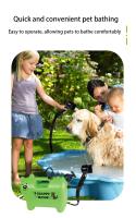 China Lightweight Portable Dog Washer Handheld Cat Cleaning Tool for sale