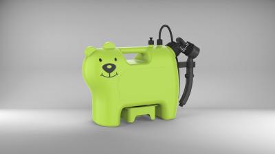 China Handheld  Pet Silent Action Portable Dog Washer 10L Mobile Dog Shower for sale