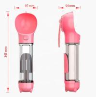 China Multifunctional Portable Dog Water Bottle Leakproof Retractable Lightweight Pet Water Dispenser Bottle for sale