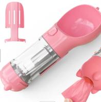 China Multifunctional Portable Dog Water Bottle Leakproof Retractable Lightweight Pet Water Dispenser Bottle for sale