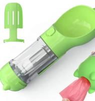 China Outdoor Portable Dog Water Bottle Dispenser Leak Proof Dog Water Bottle Dispenser for sale