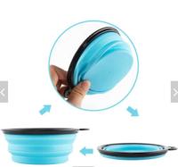 China Costom Slow Feeder Dog Bowl Tpe Rubber Dog Bowl Travel Drink Feeder for sale