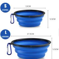 China Costom Slow Feeder Dog Bowl Tpe Rubber Dog Bowl Travel Drink Feeder for sale