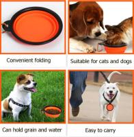 China Costom Slow Feeder Dog Bowl Tpe Rubber Dog Bowl Travel Drink Feeder for sale