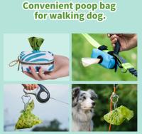 China Disposal Dog Poop Bag Biodegradable Compostable Degradable Cat Poop Bags for sale