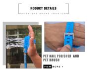 China OEM Pet Grooming Tool Set Sustainable Pet Bathing Tool for sale