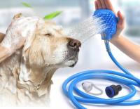 China MultiFunction Pet Bath Shower Head Dogs Water Sprayer Brush for sale