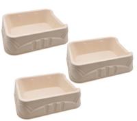 China Plastic Smart Cat Litter Trays Simple Cute Cat Litter Cabinet for sale