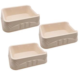 China Plastic Smart Cat Litter Trays Simple Cute Cat Litter Cabinet for sale