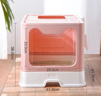 China Insight Cat Litter Tray Toilet Smarter Connected Pet Litter Box Enclosure for sale