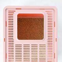 China PSM Foldable Cat Litter Box Custom Large Space Eco Friendly Cat Toilet for sale