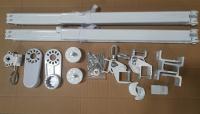 China Folding Awning Arms Installation Of A40 White Painted Square Tubes for sale