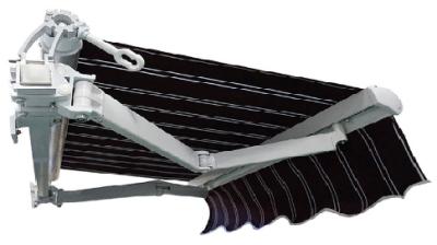 China Aluminium Alloy Outdoor Sunshade Awning Luxury HA Type Cantilever  Sunshade Canopy for sale