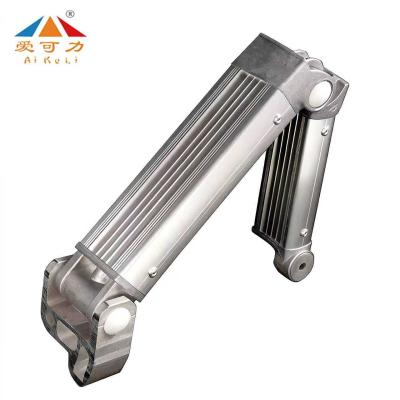 China New A06 Curved Arm Awning - I-Beam Style, Widened, Baked White Painted Aluminum Arm Box Assembly Kit for sale