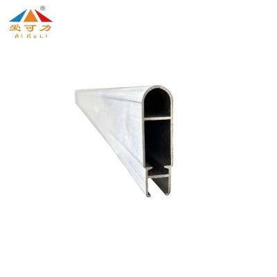 China Outdoor Sunshade Canopy Accessories Polished French Style sunshade  Aluminum Flat Tube for sale
