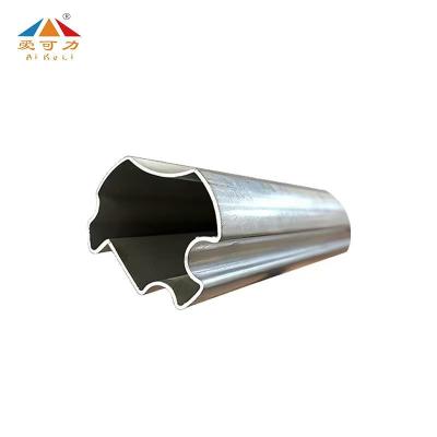 China 60 Connected Aluminum Alloy Seamless Steel Pipe Anodized Sand Blasting for sale