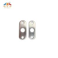 China Custom Stainless Steel Stamping Iron 3 Hole Plate Durable Sheet Metal Hardware for sale
