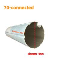 China Factory Direct Supply Aluminium Alloy 70 connected seamless steel pipe for sale