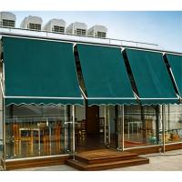 China Commercial Grade Street Cafe Awning Waterproof Fabric with Custom Printing for sale