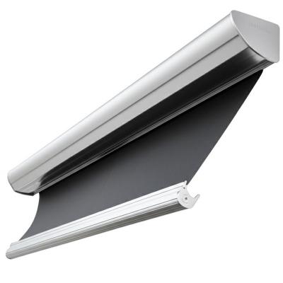 China Automatic Retractable Awning Door Outdoor Sunshade Awning Aluminum Rolling for sale