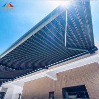 China Full-Box Telescopic Canopy with UV Protection Windproof and Waterproof Outdoor Sunshade Awning for Garden Balcony for sale