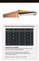 China Heavy Duty Wind Resistant Aluminum Alloy Awning Accessories with UV50+ Protection for Outdoor Awnings for sale