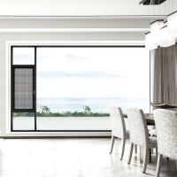 China Side Hung Windows, Bridge Cut Aluminum Side Hung Window, Aluminum Alloy Side Hung Windows for sale