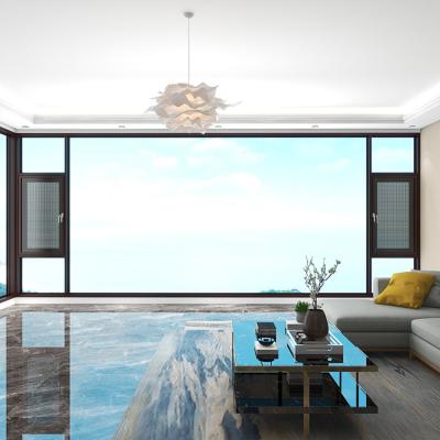 China Side Hung Window, Bridge Cut Aluminum Side Hung Windows, Aluminum Alloy Side Hung Window for sale