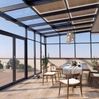China Customized Sunshine Room, Bridge Cut Aluminum Sunshine Room, Oblique Roof Sunshine Room for sale