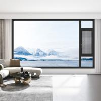 China Super Silent Window, Insulated Window, Double Inner Opening System Window, Bridge Cutoff Aluminum System Window for sale