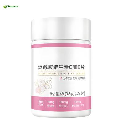 China 0.8g VC VE Niacinamide Tablets Women'S Whitening Supplements Skin Maintenance for sale