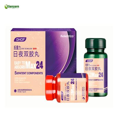 China Glutathione Skin Brightening Pills Skin Whitening Candy Day And Night Dual Effect for sale