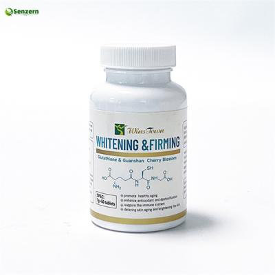 China Melanin Blocking Glutathione Tablets 60pcs Glutathione Skin Whitening Pills for sale