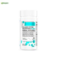 China VC VE Collagen Peptides Tablets 60pcs Sodium Hyaluronate Collagen Diet Supplement for sale