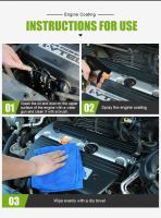 China Non Corrosive  Car Body Cleaner Heavy Duty Oil Degreaser Remover 0.5kg for sale