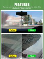 China Anti Fog 300g Windshield Glass Cleaner 260ml Liquid Glass Oil Film Remover for sale
