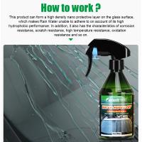 China Super Hydrophobic 0.3KG Automotive Glass Cleaner Spay Water Repellent for sale