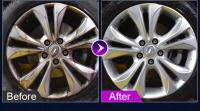 China Metal Chrome 500ml Car Wheel Cleaner Auto Rust Remover Spray for sale
