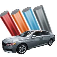 China Water resistant Self Adhesive Sky Blue Pvc Vinyl Car Wrap 1.52*18m for sale
