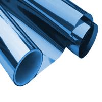 China Luxury Design  Blue Chrome Tint Vinyl Wrap car wrapping film 1.52m×18m for sale