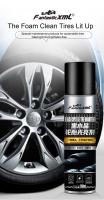 China 650ml Black Shining Car Tyre Wax  Car Tyre Polish Spray Oxidation Resistance for sale
